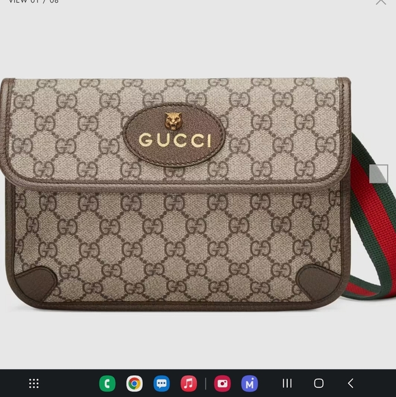 Gucci | Bags | Authentic Gucci Neon Supreme Gg Belt Bag | Poshmark